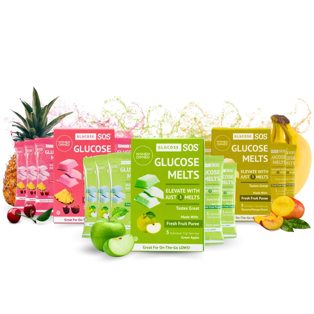 Glucose SOS Melts Made with Dextrose Powder | Fast-Acting, Natural ...