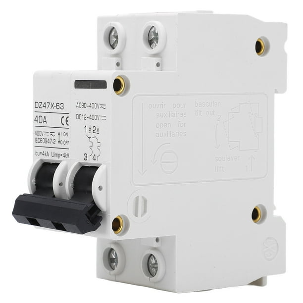 Din Rail Circuit Breaker, DC12-400V AC90-400V High Efficiency Modular ...