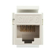 CableWholesale 331-120WH Keystone Insert White Phone Jack Tooless RJ11 ...