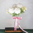 Artificial Flower Bouquet - 5 Heads Simulated Rose and Peony ...