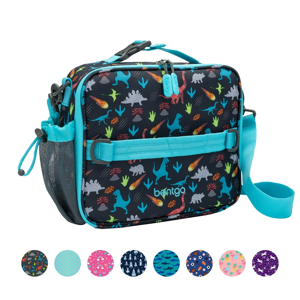 Bentgo Kids Prints Lunch Bag - Double Insulated, Durable, Water ...