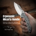 CIVIVI Pentad Pocket Knife Folding Knife with 3.48" Satin Finished ...