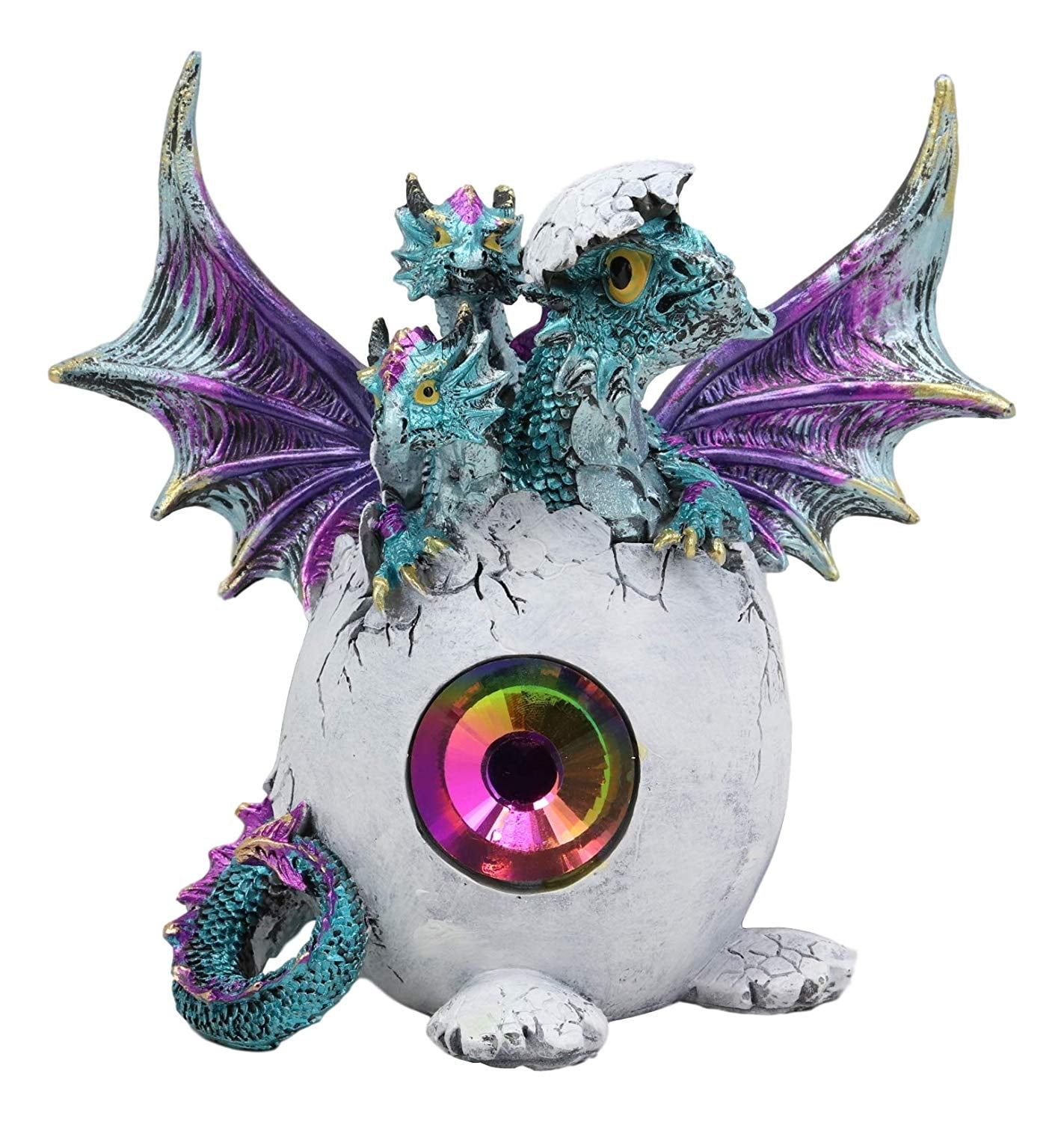 Metronome Crystal Purple Blue Hydra Dragon Hatchling Breaking Out Of ...