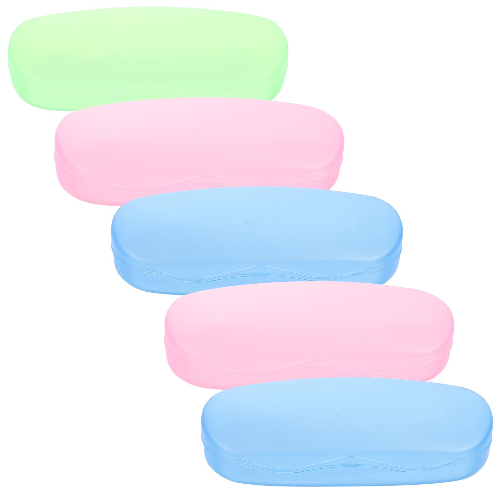 Click here for Kakowely 5pcs Portable Glasses Case Plastic Transp... prices