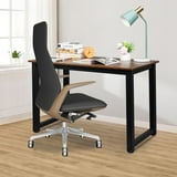 UBesGoo Computer Desk Wood PC Laptop Writing Table Workstation ...