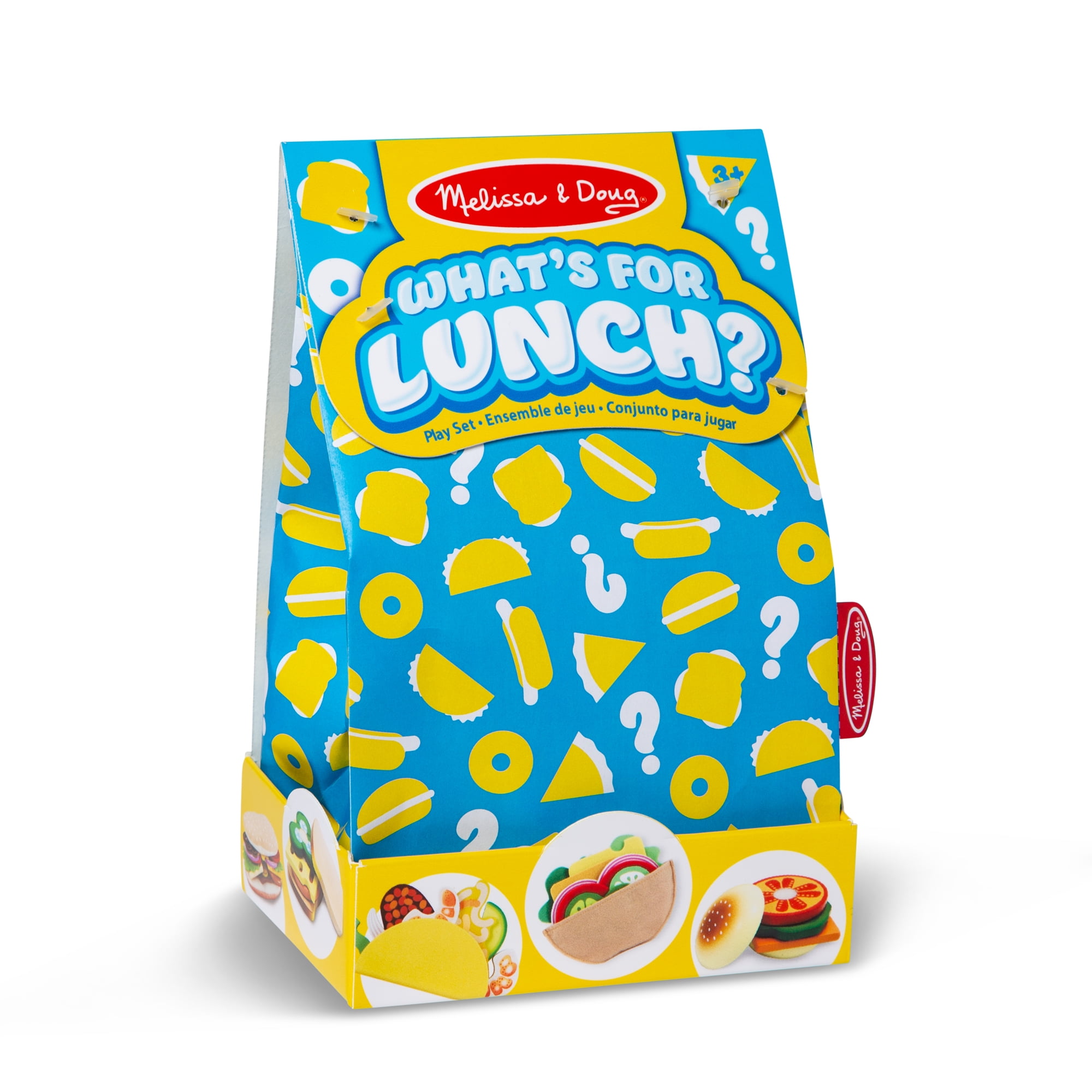 Melissa & Doug What’s for Lunch?™ Surprise Meal Play Food Set | FSC ...
