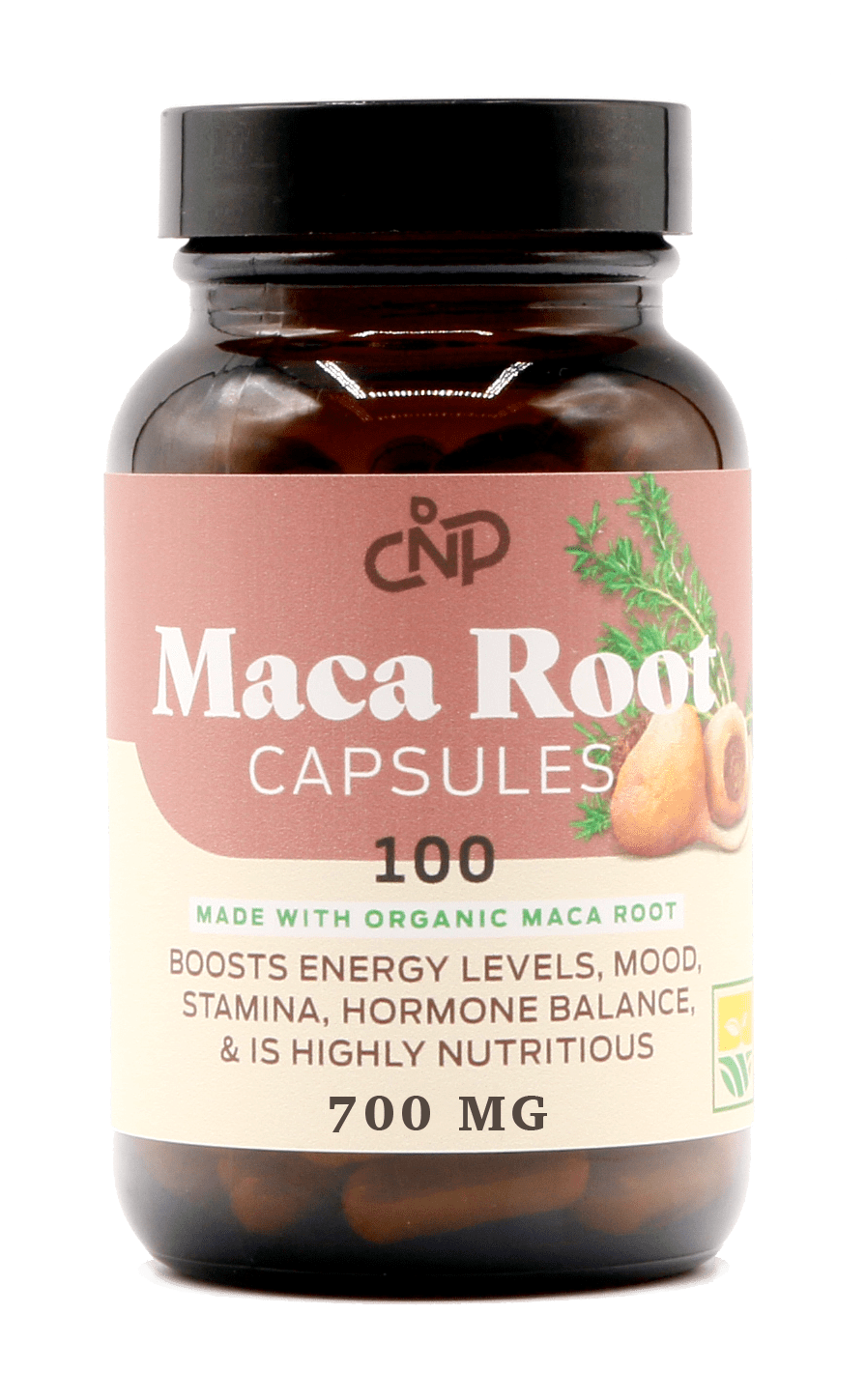 Organic Maca Root Powder Capsules - 100 pills, 640mg of Pure and Raw ...
