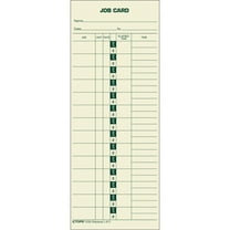 TOPS, TOP1275, Bi-Weekly Time Clock Cards, 500 / Box, Manila - Walmart.com