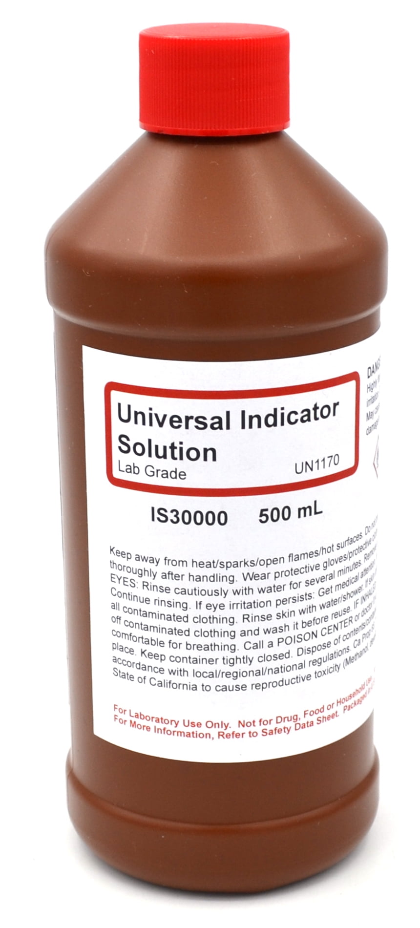 Laboratory-Grade Universal Indicator Solution, 500mL - The Curated ...