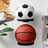 Yesbay Basketball Rack Punch Free Wall-mounted Self Adhesive Foldable ...