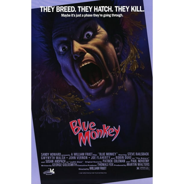 Blue Monkey - movie POSTER (Style A) (11" x 17") (1986) - Walmart.com