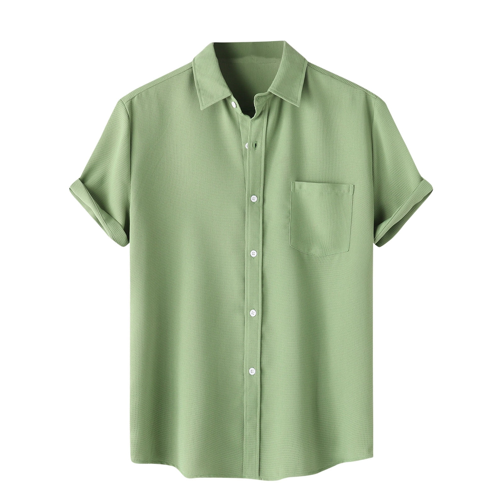 Click here for Faiwad Mens Summer Shirts Casual Short Sleeve Roll... prices