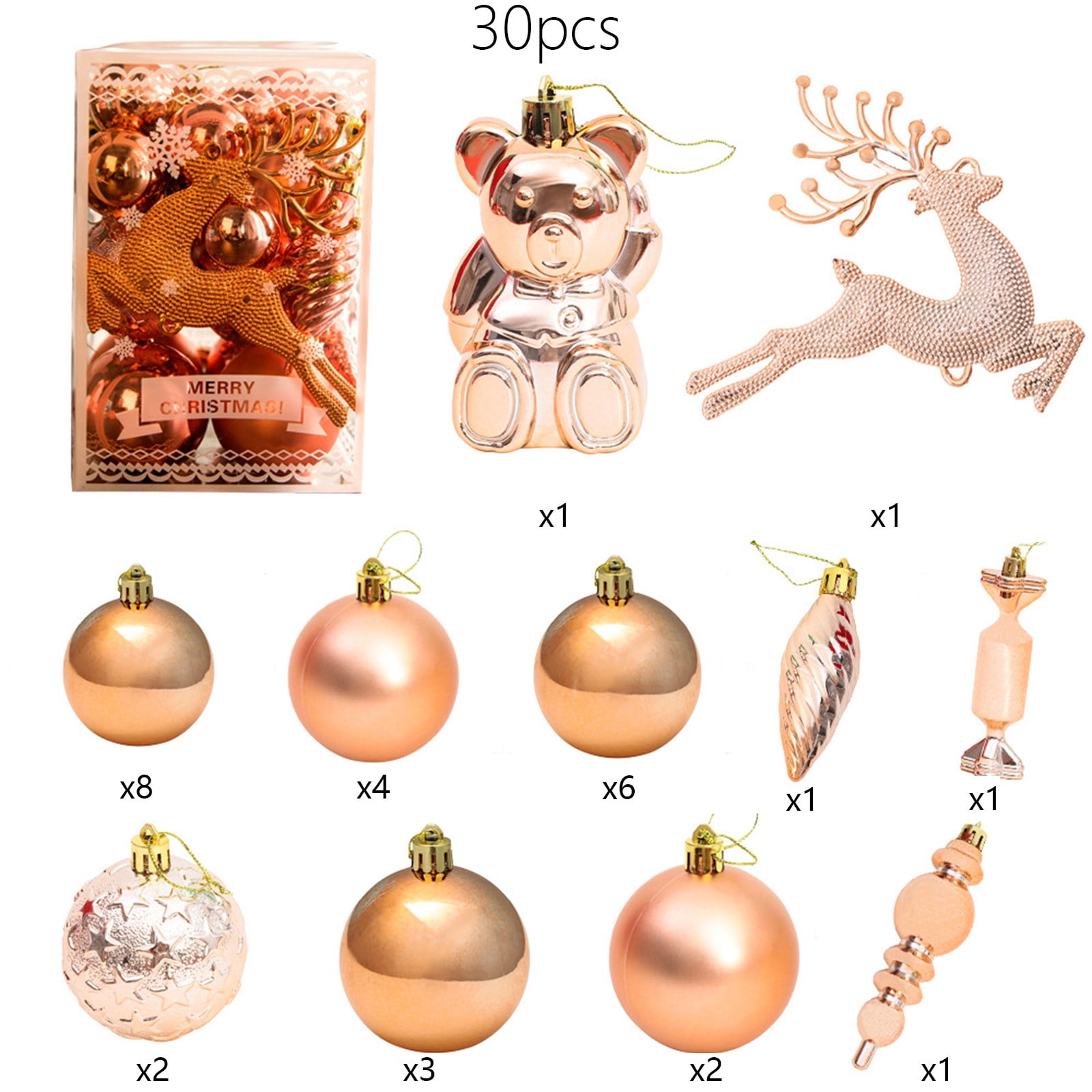 Click here for Yhmxh Christmas Decorations Christmas Tree Balls O... prices