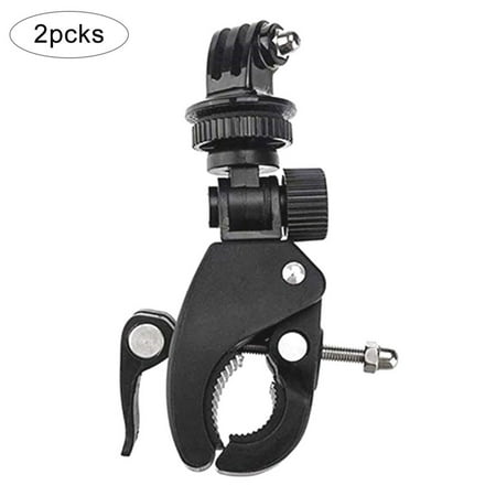 2 PCS Bicycle Camera Mount 360° Rotation Stand for Most GoPro Cameras ...