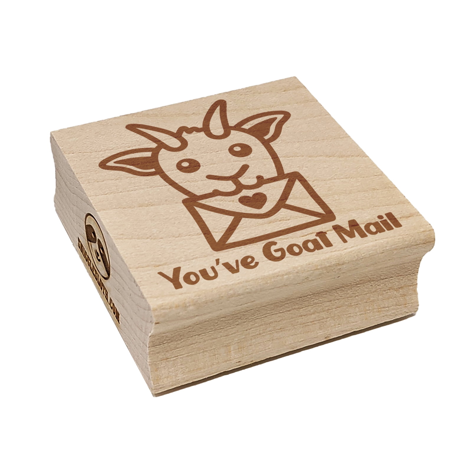You've Got Goat Mail Square Rubber Stamp Stamping Scrapbooking Crafting ...