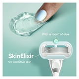 Venus Extra Smooth Sensitive Women's Razor with Reusable Razor Handle ...