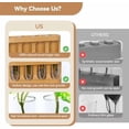 Plant Propagation Station with 9-Speed Adjustable LED Lights, Wooden ...