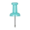 JAM Paper Push Pins, Teal Blue, 1 inch, 100/Pack - Walmart.com