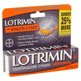 Bayer Lotrimin For Athlete's Foot Antifungal Clotrimazole Cream, 1.1 oz ...