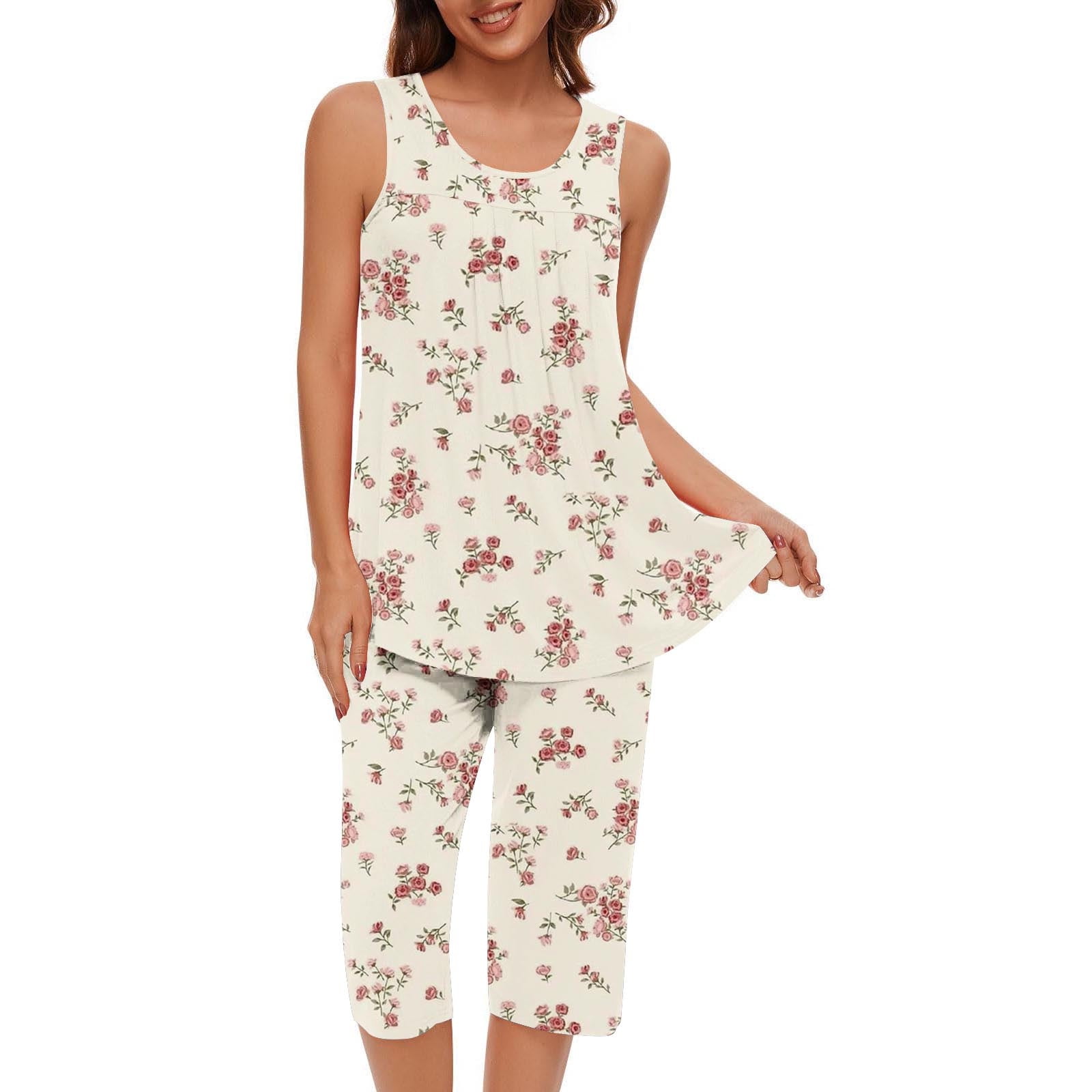 Click here for Maowaplg Pajama Sets For Women 2 Piece Fashion Wom... prices