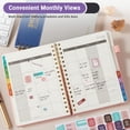 NIRMIRO 2027 Weekly & Monthly Planner, Jan-Dec 2027, PU Leather ...