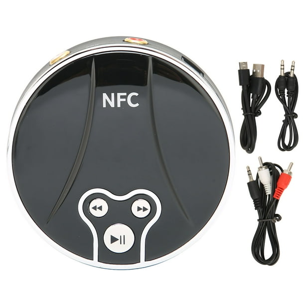 Speaker NFC Extender,Bluetooth Receiver Adapter 3.5mm Stereo Wireless ...