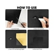 Leather Repair Kit, Self-Adhesive Leather Repair Patch Tape Sticker ...