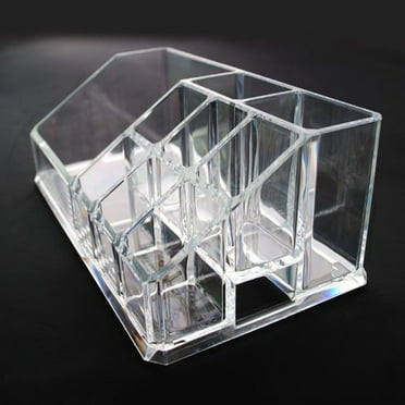 Mainstays Circular Multi Compartment Plastic Rotating Organizer, Clear ...