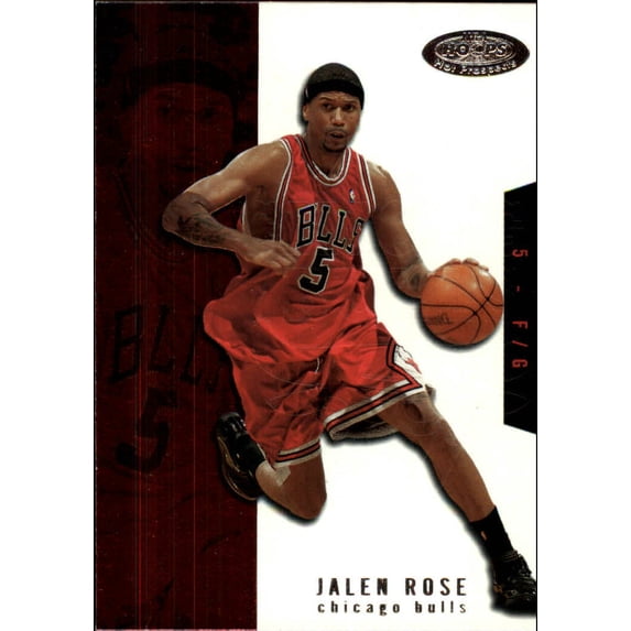 2003-04 Hoops Hot Prospects #59 Jalen Rose NBA Basketball Trading Card ...