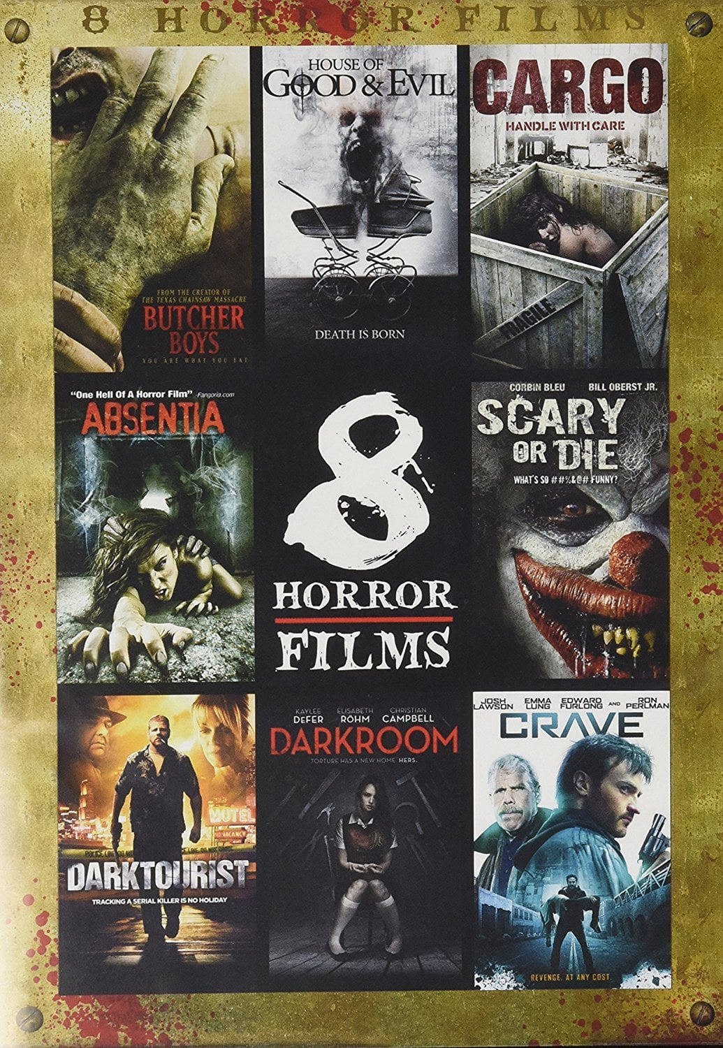 DVD Phase 4 Films 8 Recopilación de largometrajes Películas de terror ...