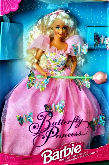 Barbie Doll Year 1994 Collectibles - Butterfly Princess - Walmart.com