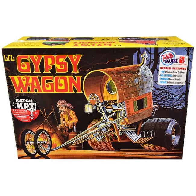 AMT AMT1067 Skill 2 Model Lil Gypsy Wagon Kit for 1 by 25 Scale Model ...