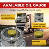 4 Pack 3434009 Aluminum Trailer Hub Cap with Yellow Rubber Plugs ...