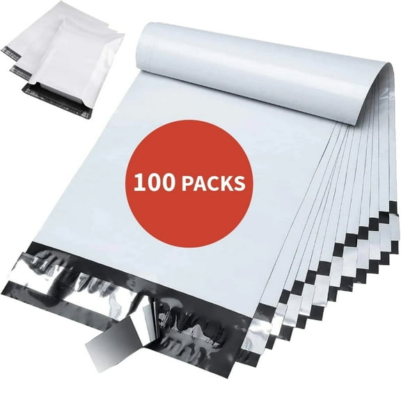KKBESTPACK 10x13 Pink Poly Mailers Self Sealing Shipping Envelopes ...