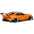 Toyota Pandem GR Supra V1.0 Orange with Black Hood 1/18 Model Car by ...