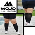 7XL Extra Large Unisex Compression Stockings 20-30mmHg by Mojo - Black, 7X-Large - Walmart.com