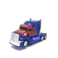 9" Transforming Robot Truck- 2 in 1 Lights Sound- Bump n Go Action Red ...