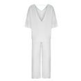 Plus Size Travel Sets for Women Cotton Linen Set Tracksuit Classy ...