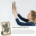 8x10 Picture Frame - Set of 5, Matte Gold 8 x 10 Photo Frame with High ...