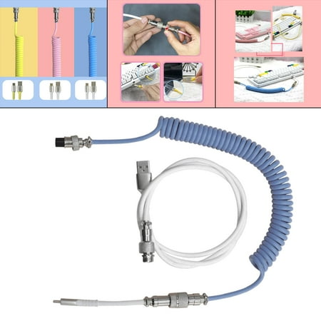 Coiling Spring Sprial Cable Coiling Spring Cable Wire with Metal ...