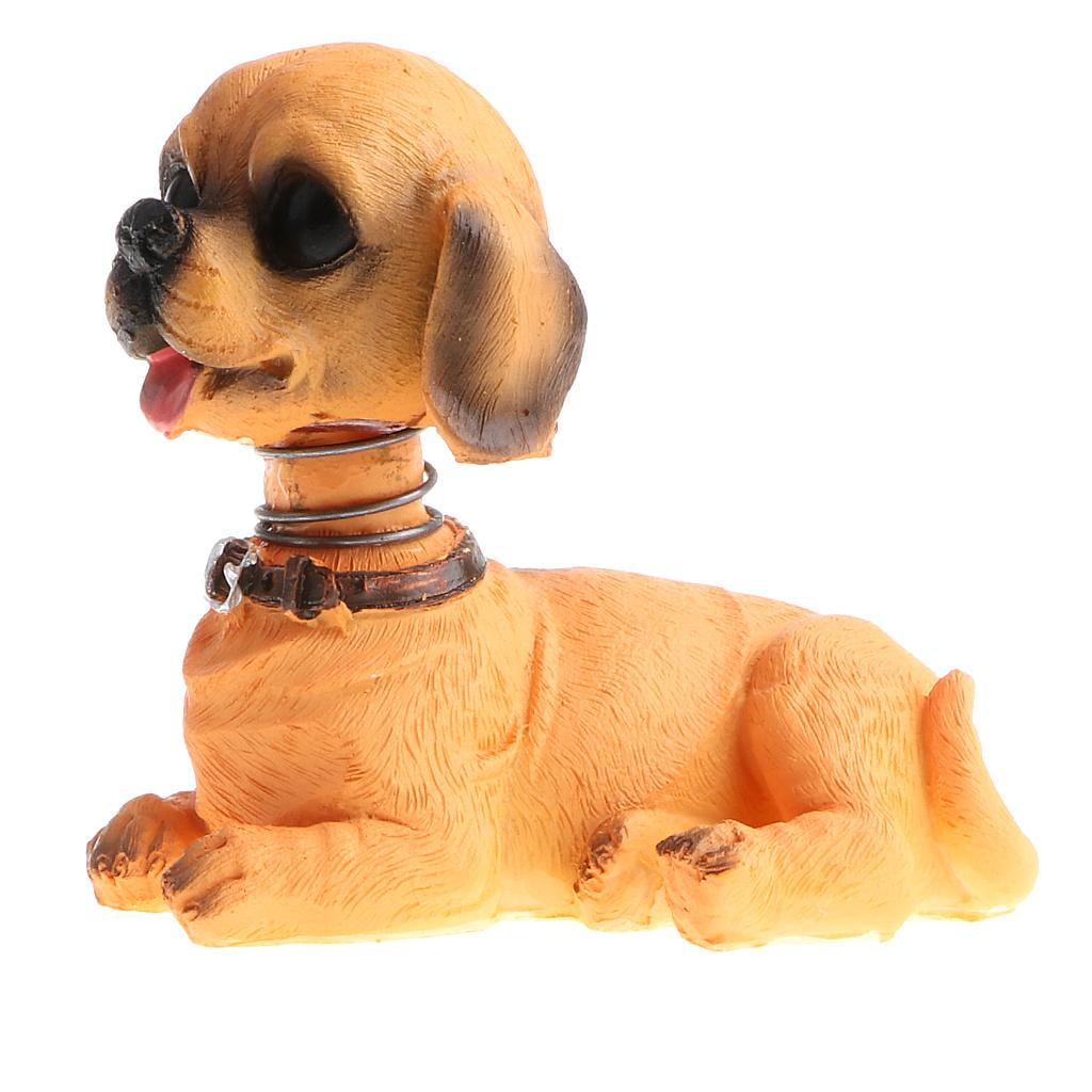 Shaking Head Golden Retriever Lucky Dog Puppy Pug Bobbing Heads ...