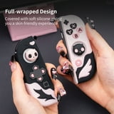 GeekShare Pink Skull Joy Con Cover for Nintendo Switch/Switch OLED ...