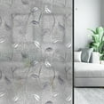 Window Privacy Film,Decorative Window Film,Non-Adhesive Frosted Glass ...
