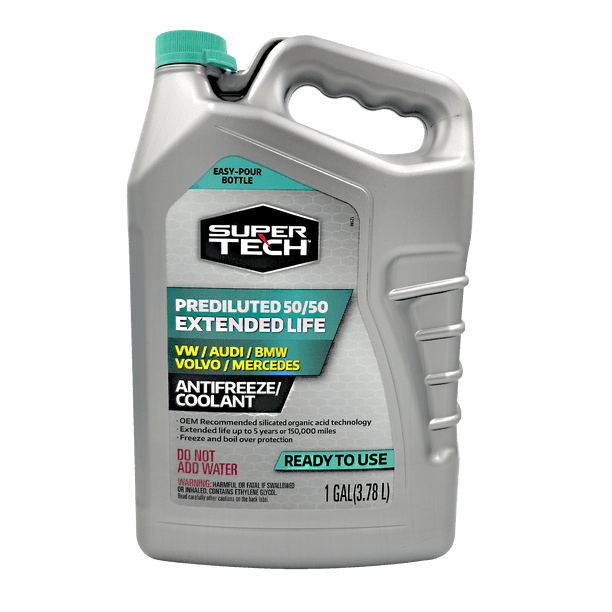 Super Tech OE Teal Antifreeze Prediluted 50/50 - Walmart.com