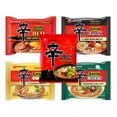 Nongshim Gourmet Spicy Shin Instant Ramen Noodle 5 Flavor Combo (Shin ...