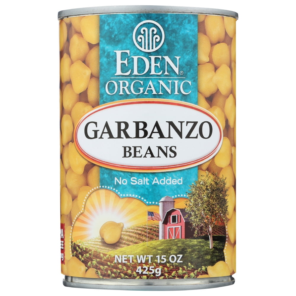Eden Organic Garbanzo Beans, 15 Oz. - Walmart.com - Walmart.com