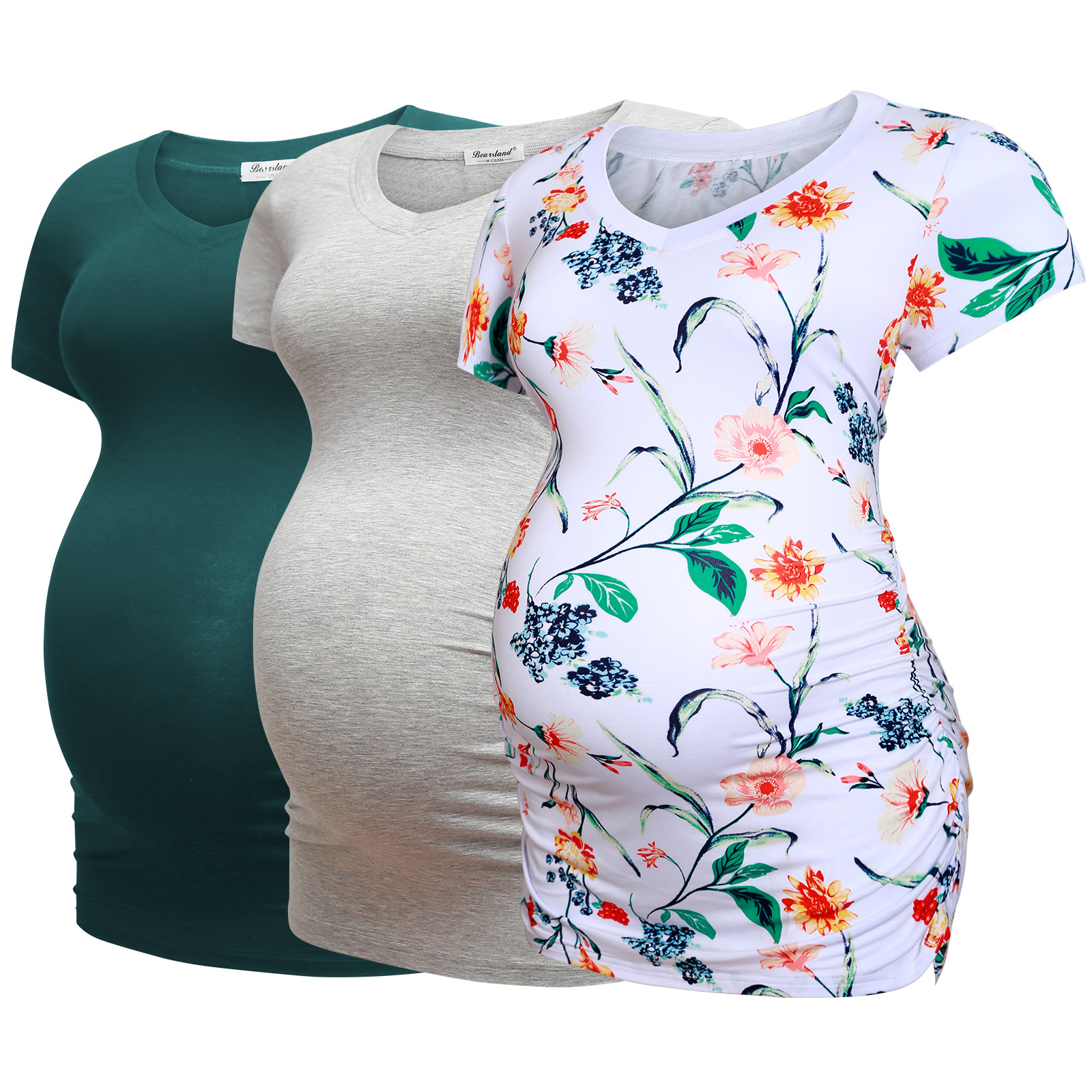 White Mark Women's Maternity Arlene Tunic Top - Walmart.com
