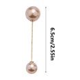 Brooches For Women La Luen Bow Pin Gold Pearl Shawl Classic Accessory ...