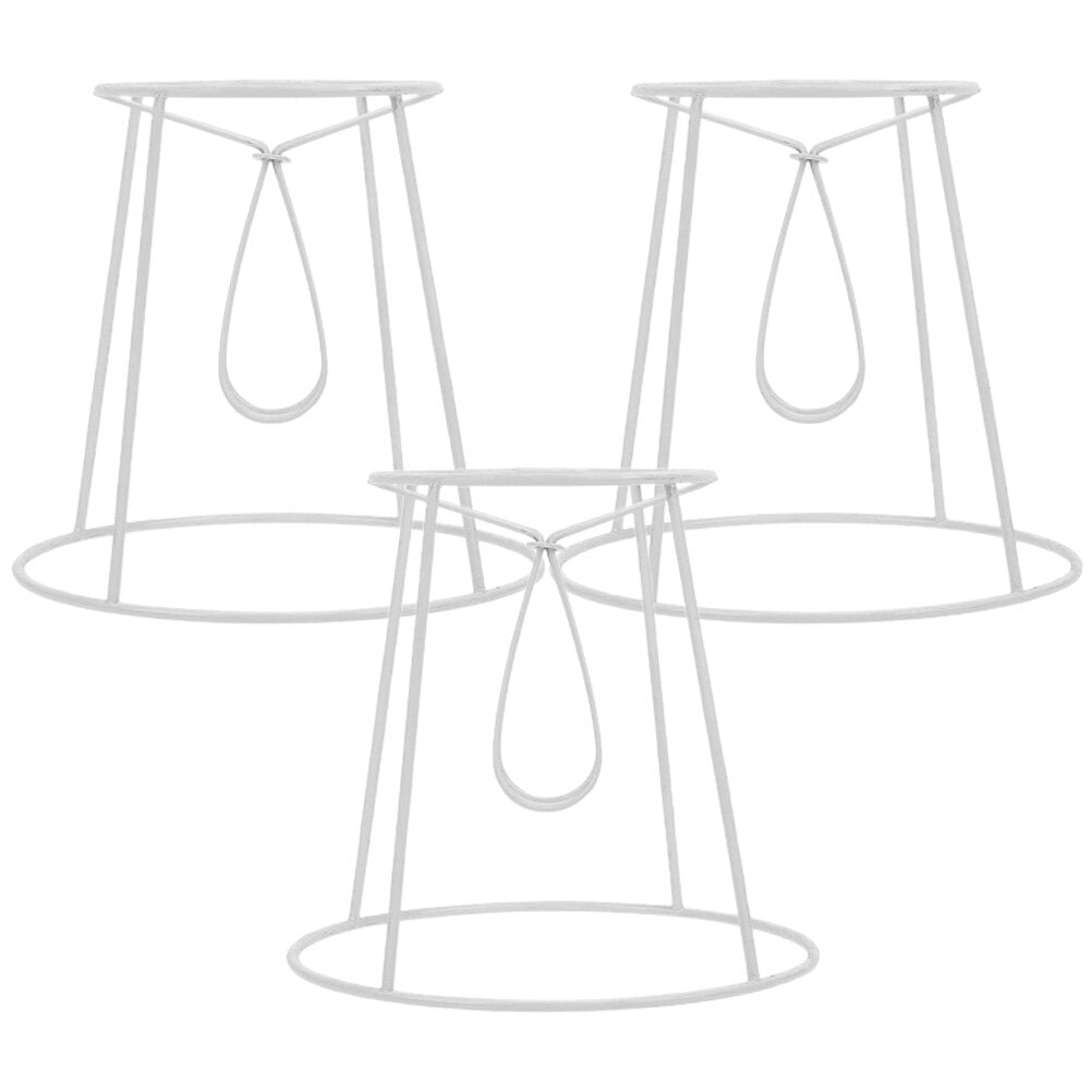 3pcs Simple Table Light Shade Frames Creative Desk Lampshade Frames DIY ...