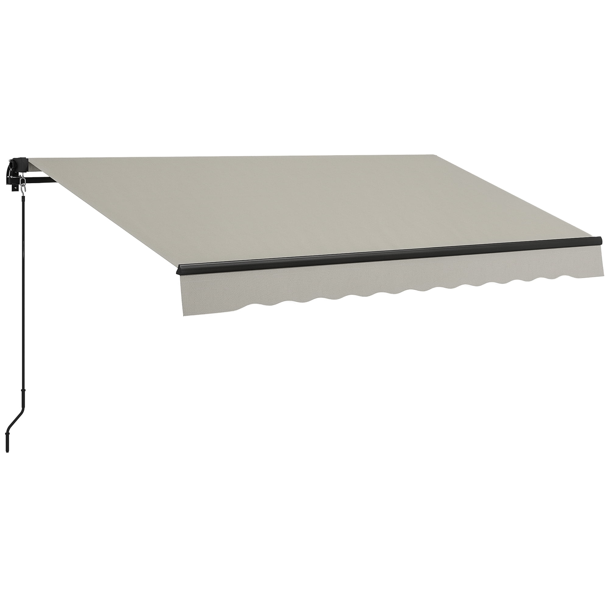 Click here for Outsunny 10 X 8 Patio Retractable Awning Sunshade... prices